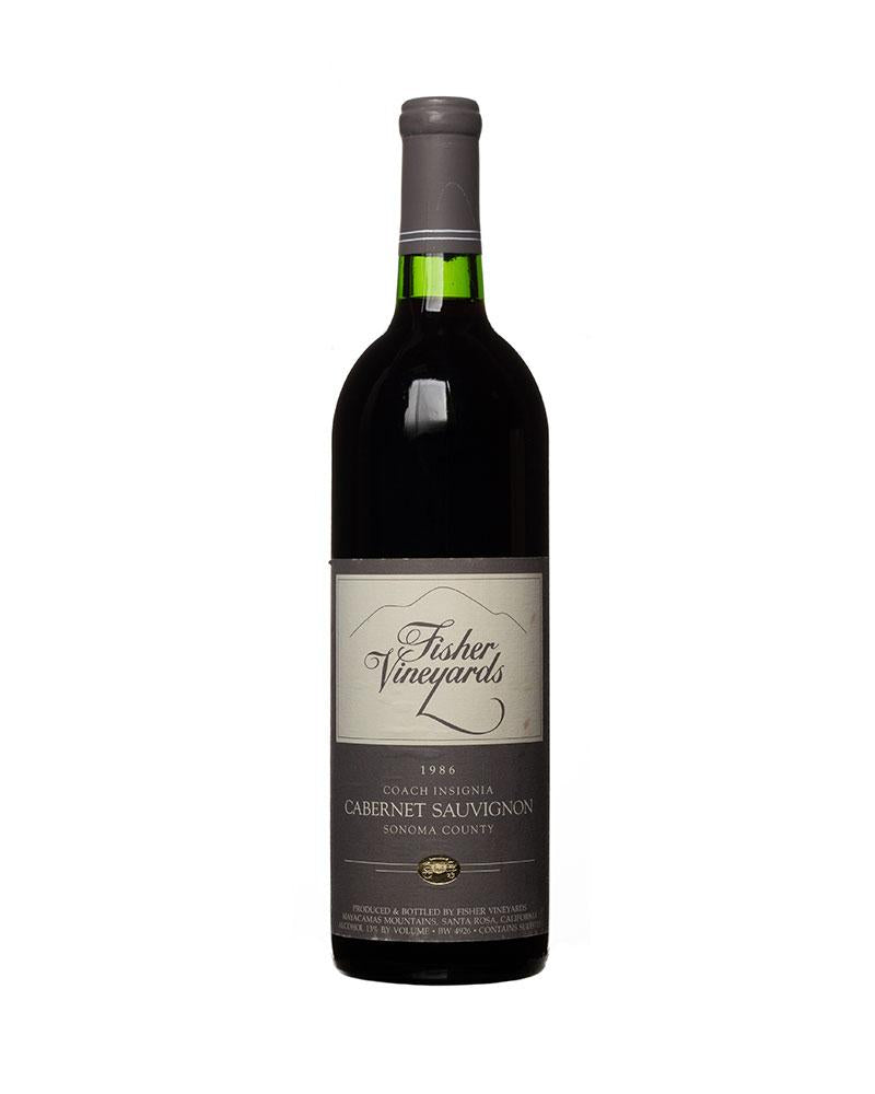 1986 Fisher Vineyards Cabernet Sauvignon Coach Insignia Napa Valley ...